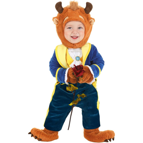 Fantasia Fera da Bela e a Fera Bebê Disney Clássica