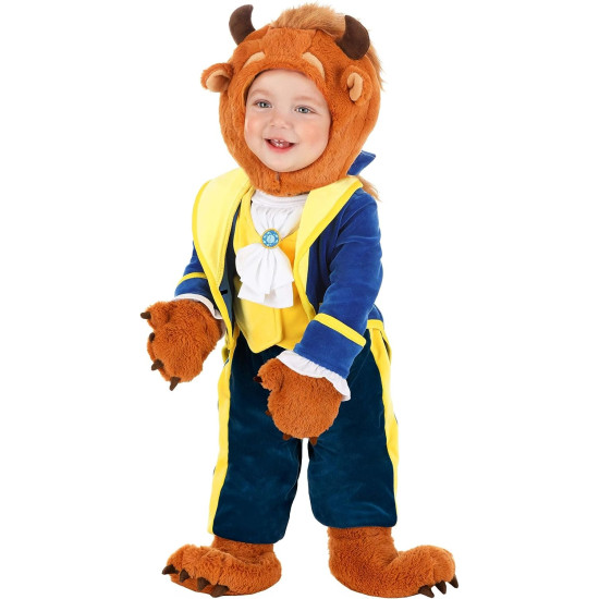 Fantasia Fera da Bela e a Fera Bebê Disney Clássica