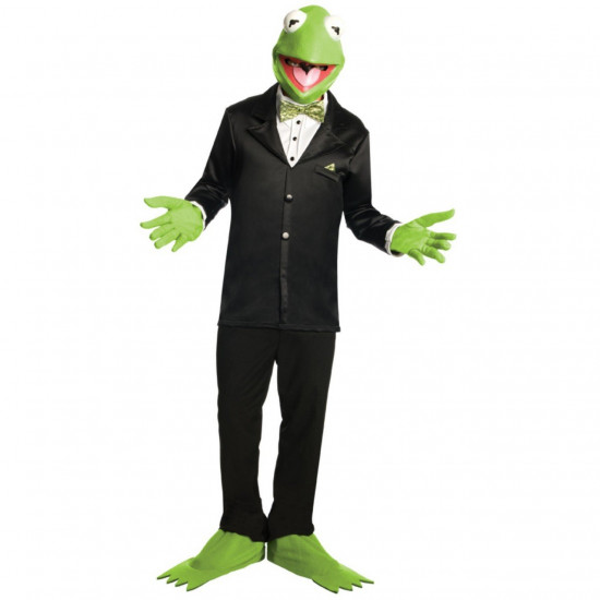 Fantasia Adulto Sapo Muppets Vila Sésamo Caco Kermit