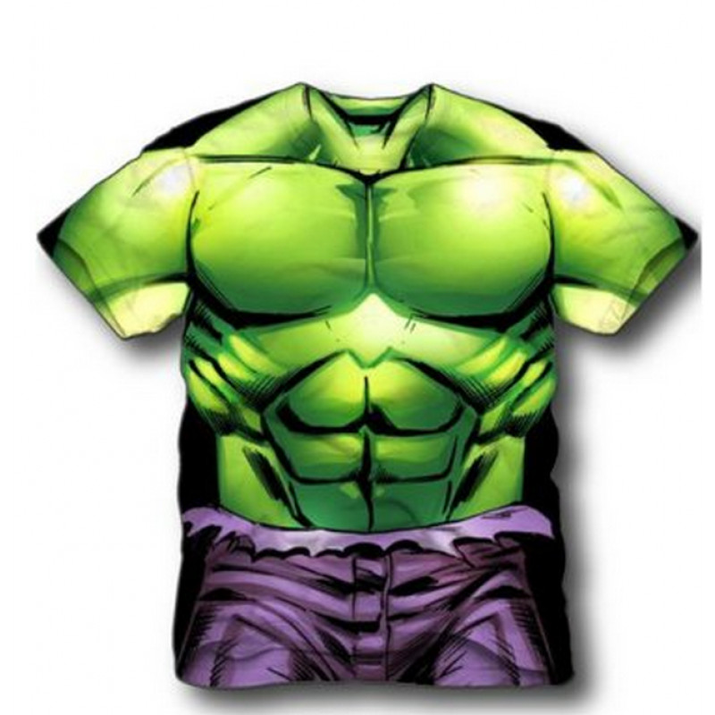 Camiseta do Incrível Hulk Infantil