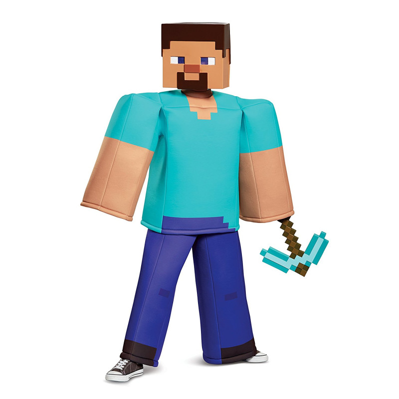 Fantasia Steve Minecraft Luxo