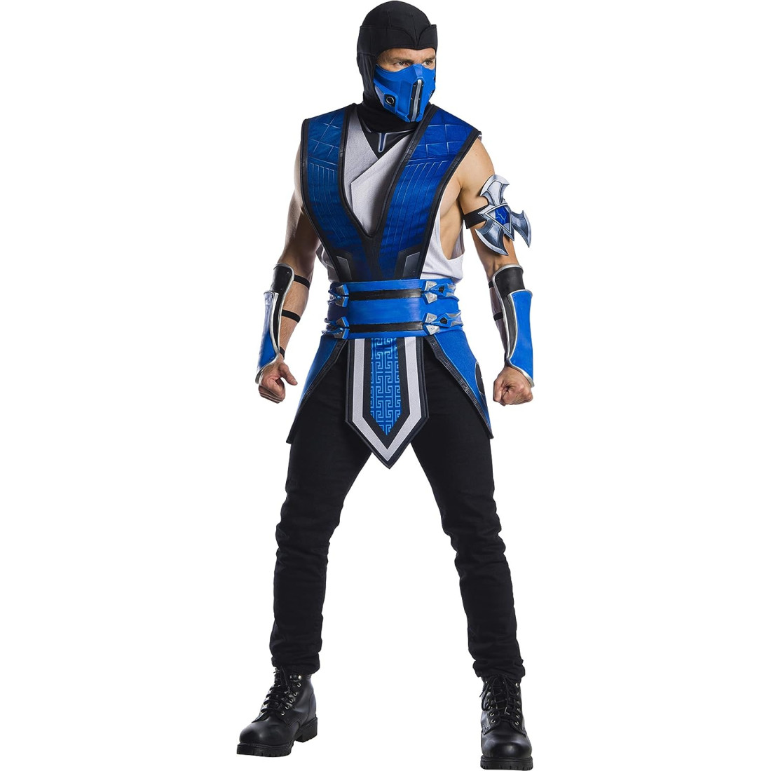 Fantasia Masculina SubZero Sub-Zero Mortal Kombat Adulto